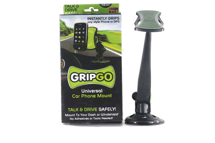 GRIPGO-แท่นจับมือถือติดรถยนต์พลังสูญญากาศ